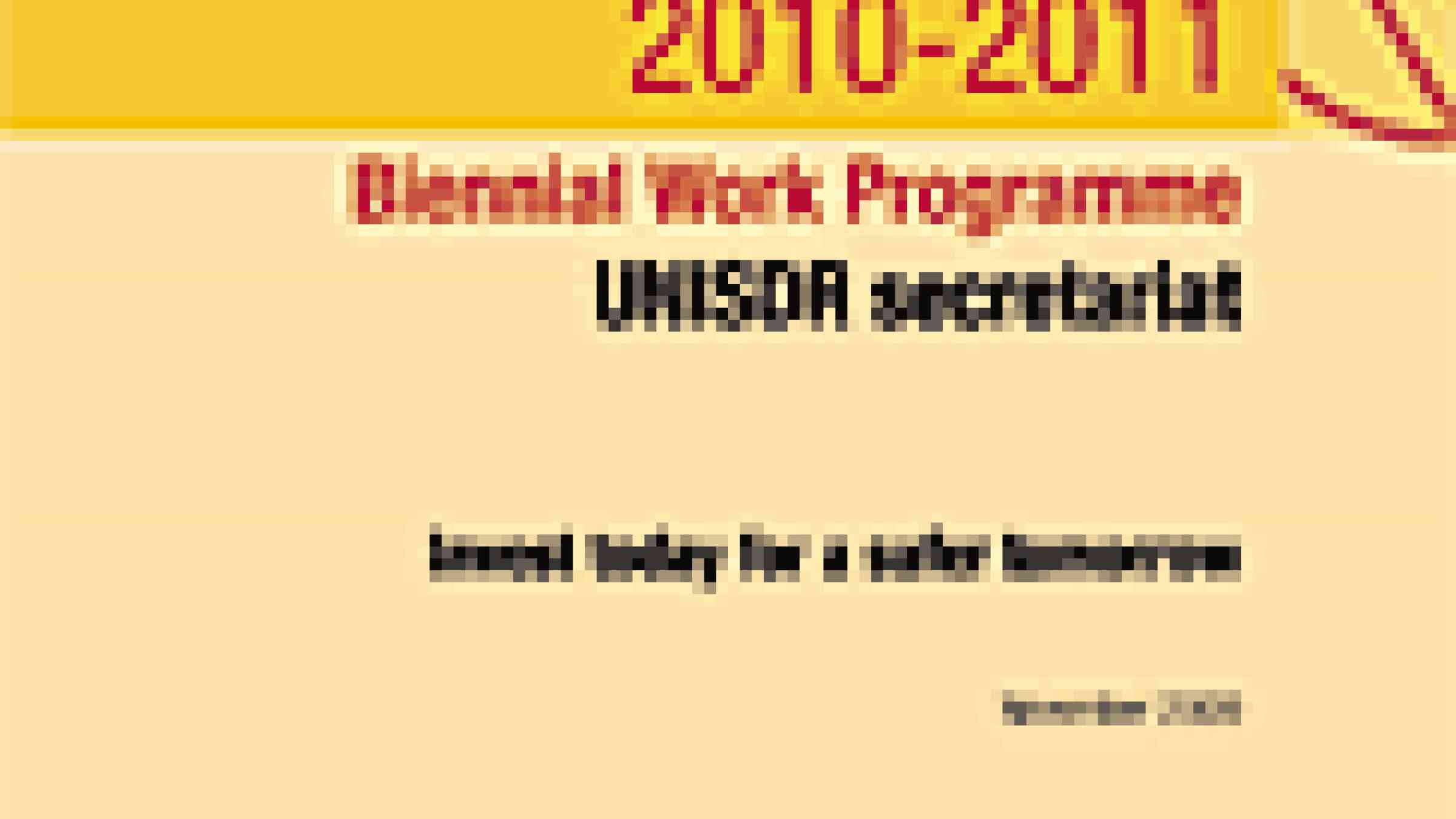 UNISDR secretariat has launched its new Biennial Work Programme for ...