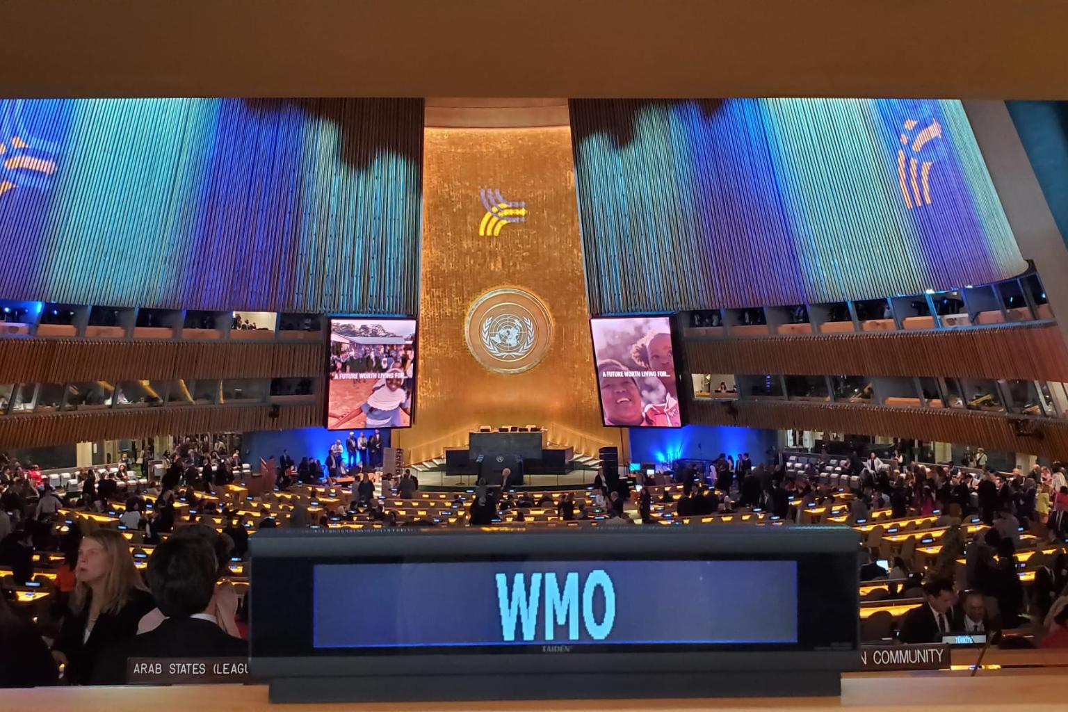 UN General Assembly highlights WMO’s leadership on early warnings and ...