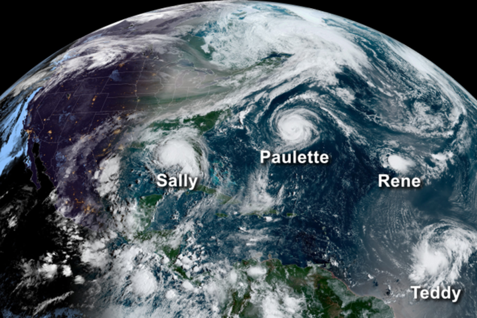 North Atlantic Faces More Hurricane Clusters as Climate Warms