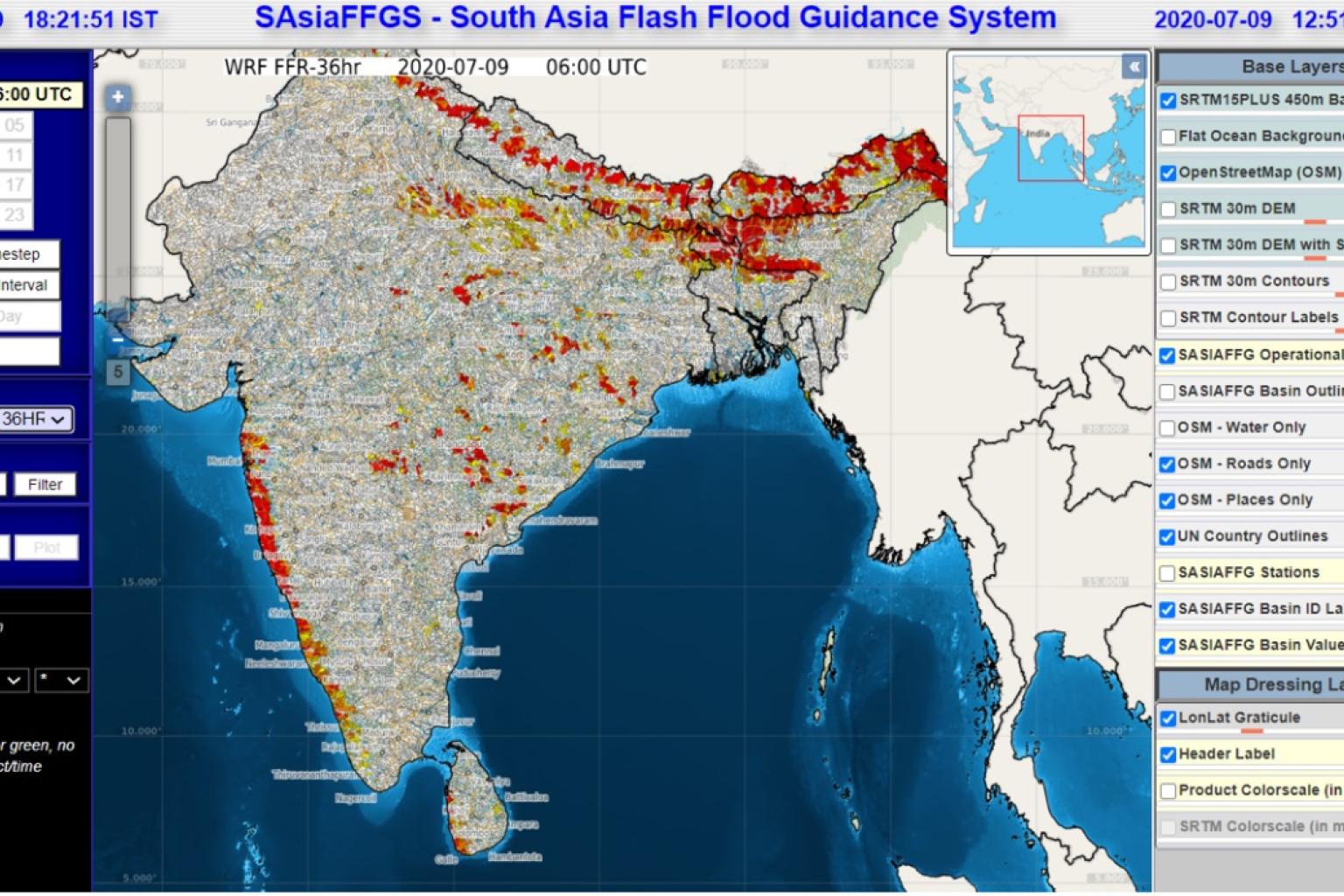 South Asian forecasters are trained in flash floods warnings