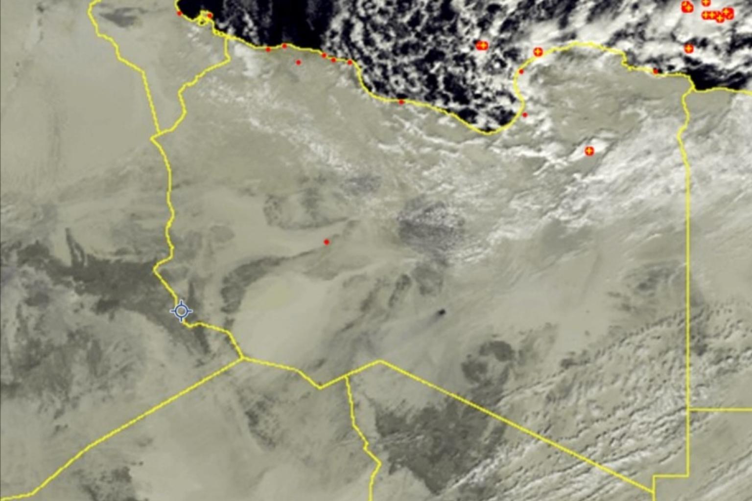 Northeastern Libya affected by weather extreme (LNMC)
