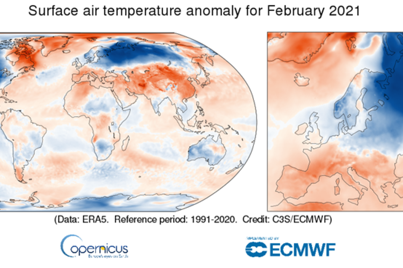 February: mixed temperatures highlight new “climate norms"