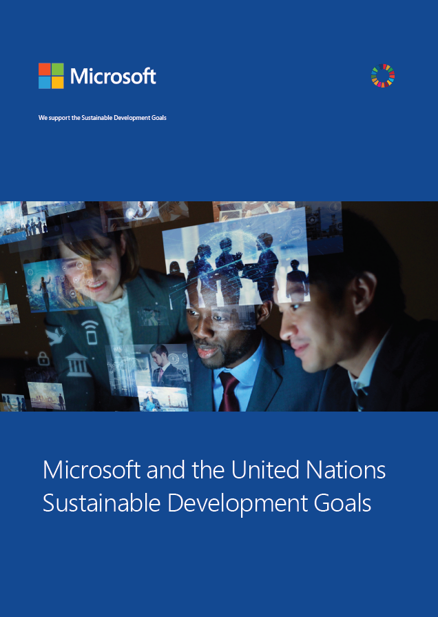 OCP Innovation Webinar - Microsoft and the UN Sustainable Development Goals
