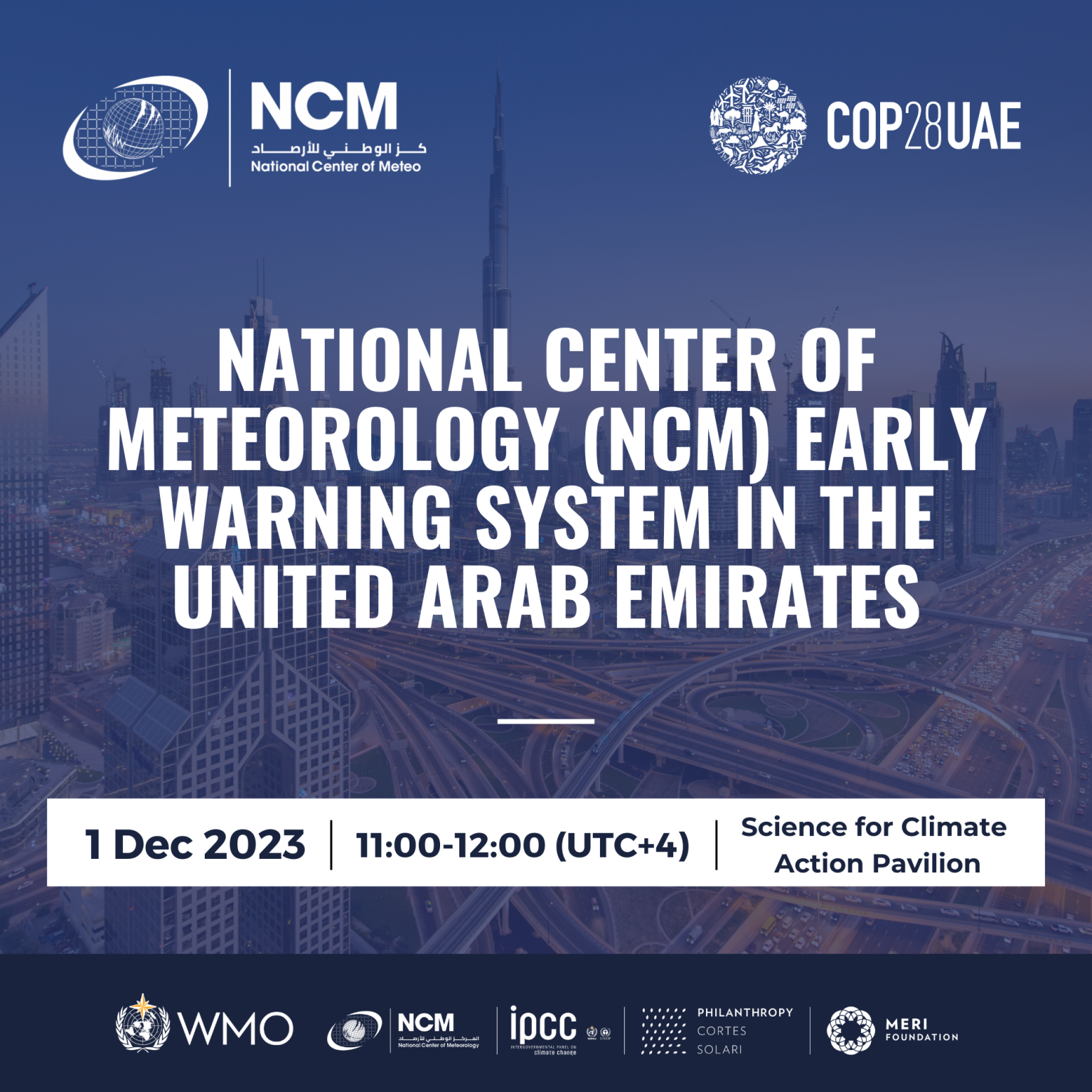 National Center of Meteorology early warning system in the United Arab ...