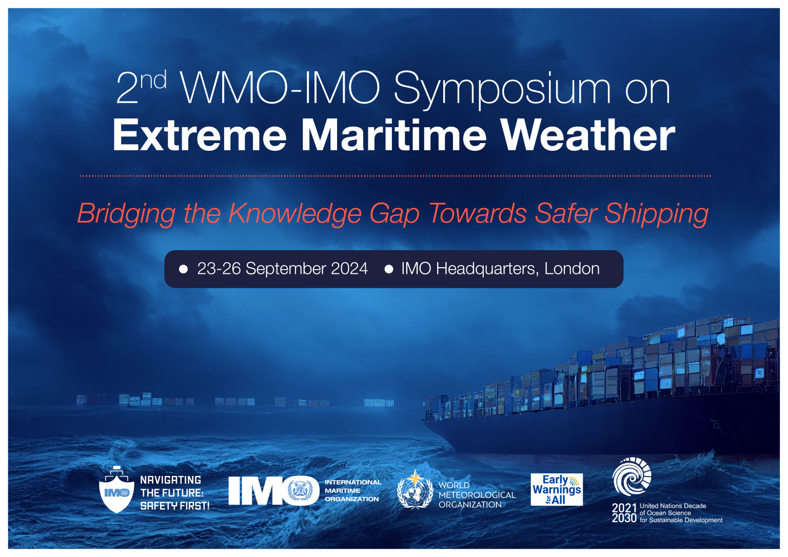 2nd WMO-IMO Symposium on Extreme Maritime Weather: Bridging the ...