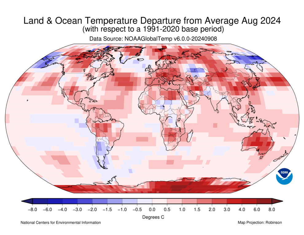 Record-breaking temperatures continue in August