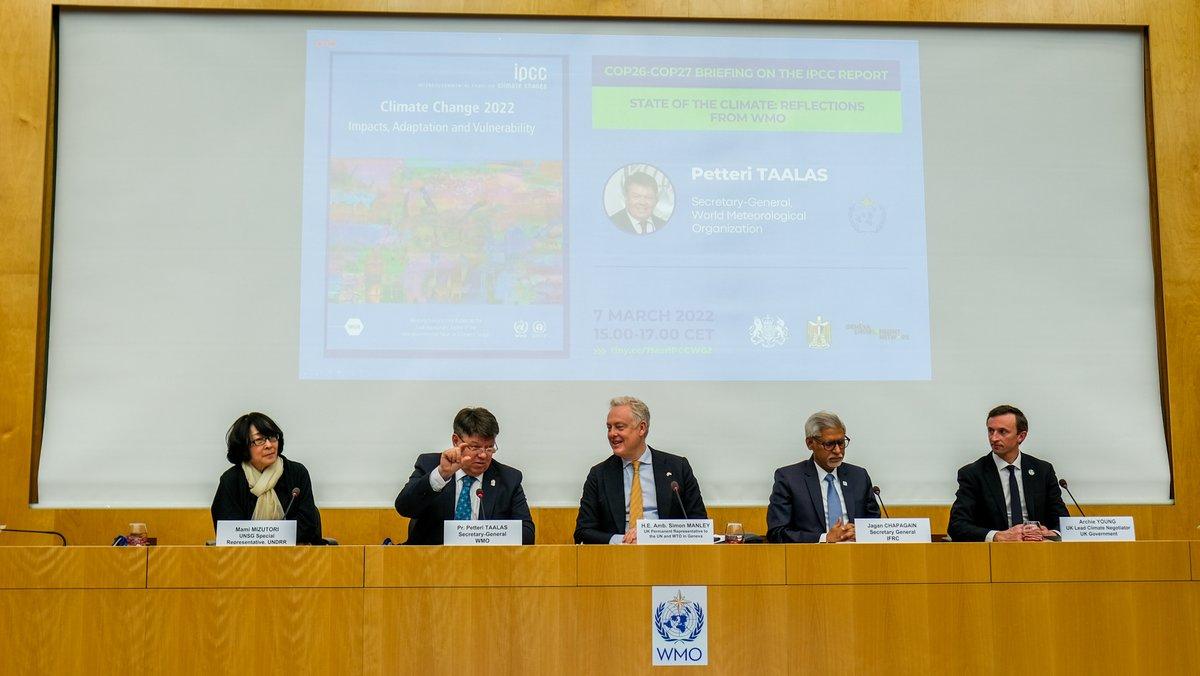 COP26-COP27 briefing on IPCC Climate Change 2022 report