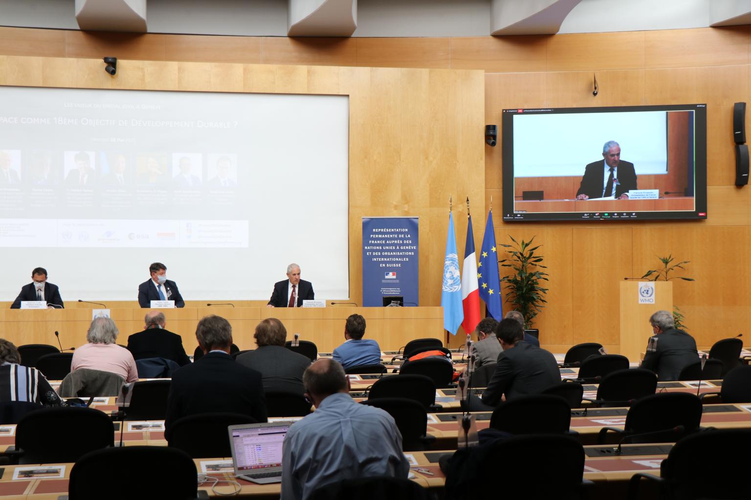 Space observations support sustainable development